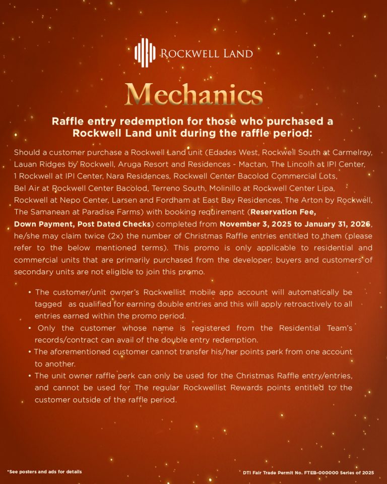 2025 Rockwell Christmas Raffle Mechanics